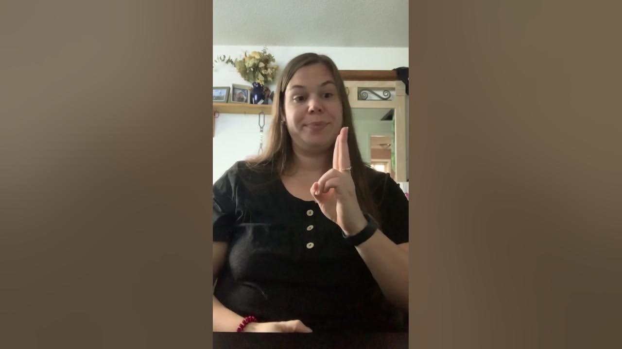 The gum story ASL Level 2 - YouTube