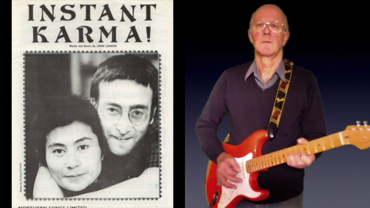 INSTANT KARMA - JOHN LENNON TRIBUTE guitar instrumental - YouTube