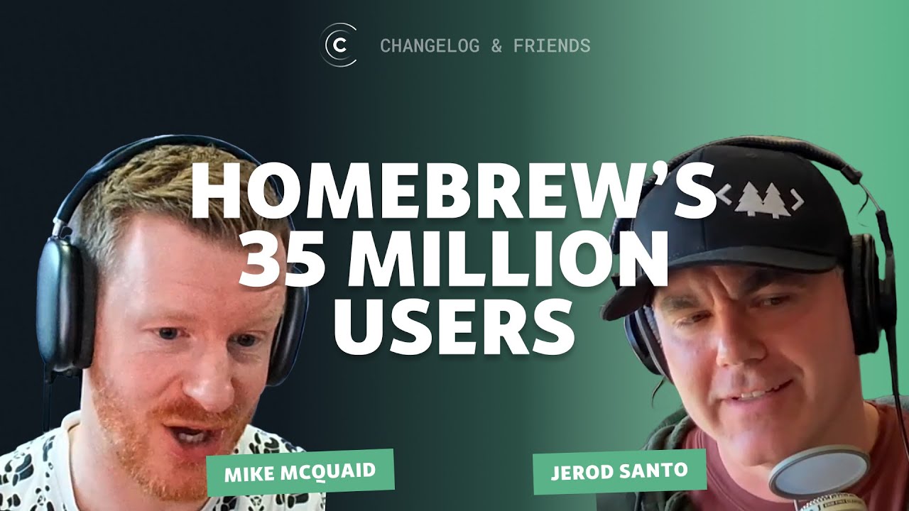 A deep dive on Homebrew's telemetry data with Mike McQuaid - YouTube