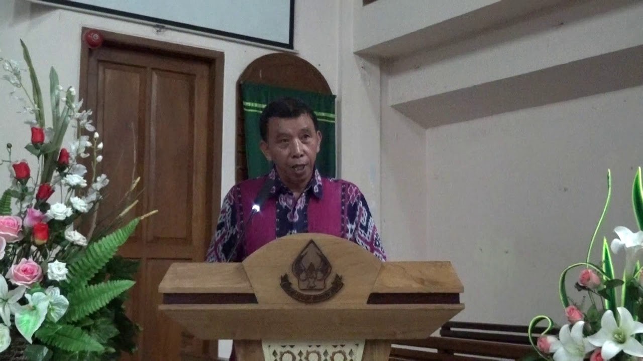 Sapaan Majelis GKJ Salatiga Utara Pnt Joko Saptono - YouTube