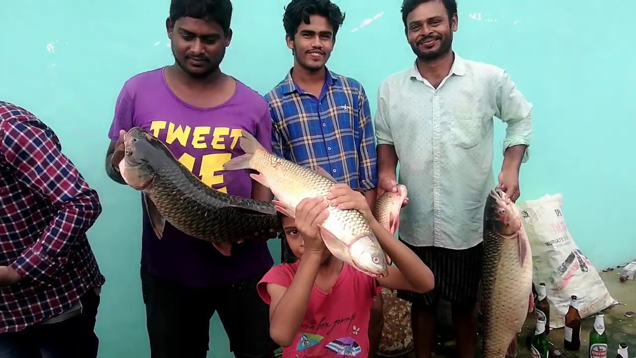 Fish Hunter's In telangana these are best fishing person's in the ...