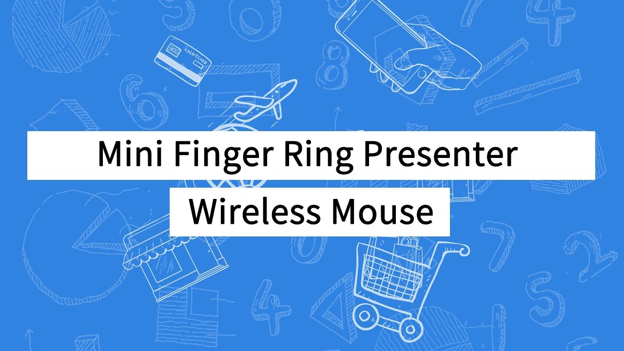 Mini Finger Ring Presenter Wireless Mouse - YouTube