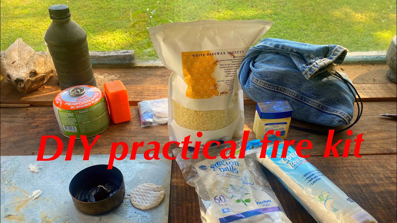 DIY practical fire kit - YouTube