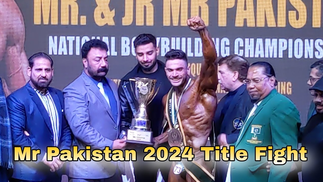 Mr Pakistan 2024 Title Fight National bodybuilding competition - YouTube