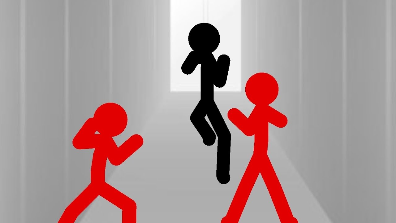 Black Vs Red`s (Stickman battle) -Animação- - YouTube