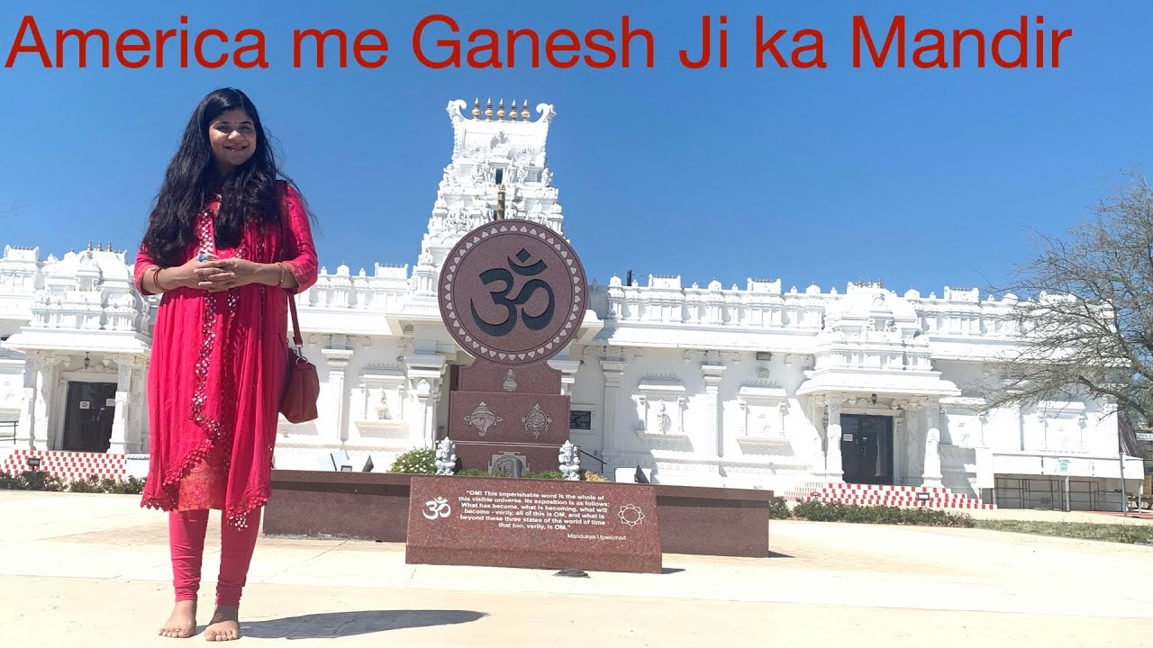 Lord Ganesha Temple in America/Ganesha Ji ka Mandir in Texas, USA/Lord ...