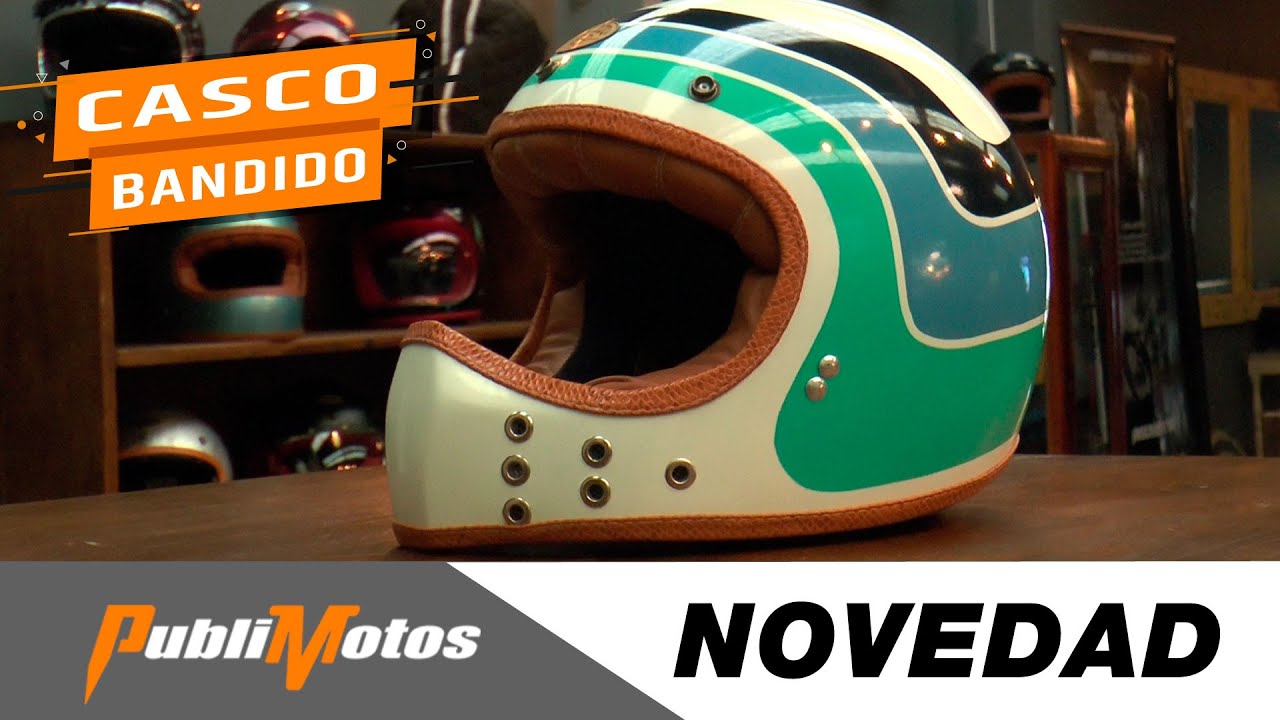 ¿CASCOS 100% PERSONALIZABLES? BANDIDO MOTO WEAR// PUBLIMOTOS.COM - YouTube