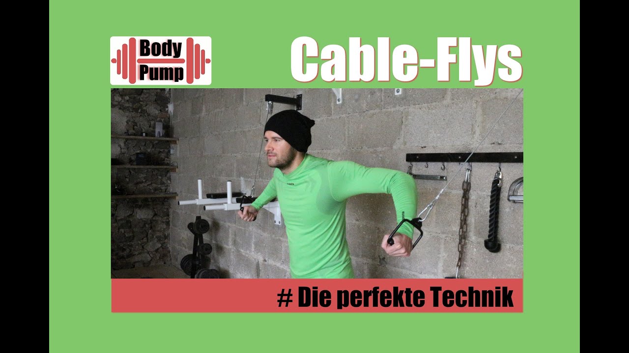 Cable-Flys / Fliegende am Kabelzug - # Die perfekte Technik Richtige ...