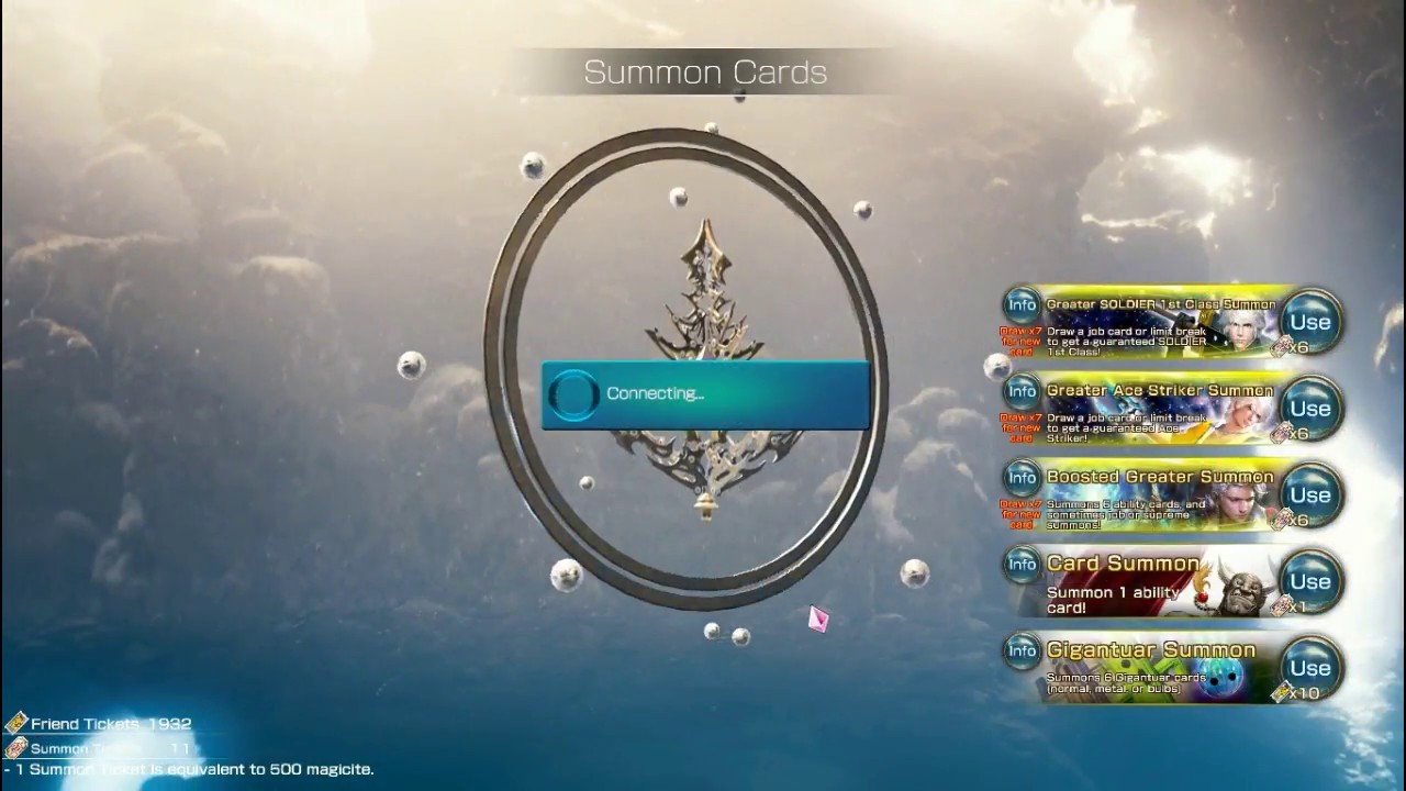 Mobius FF: Legendary Job - Soldier 1st Class - YouTube