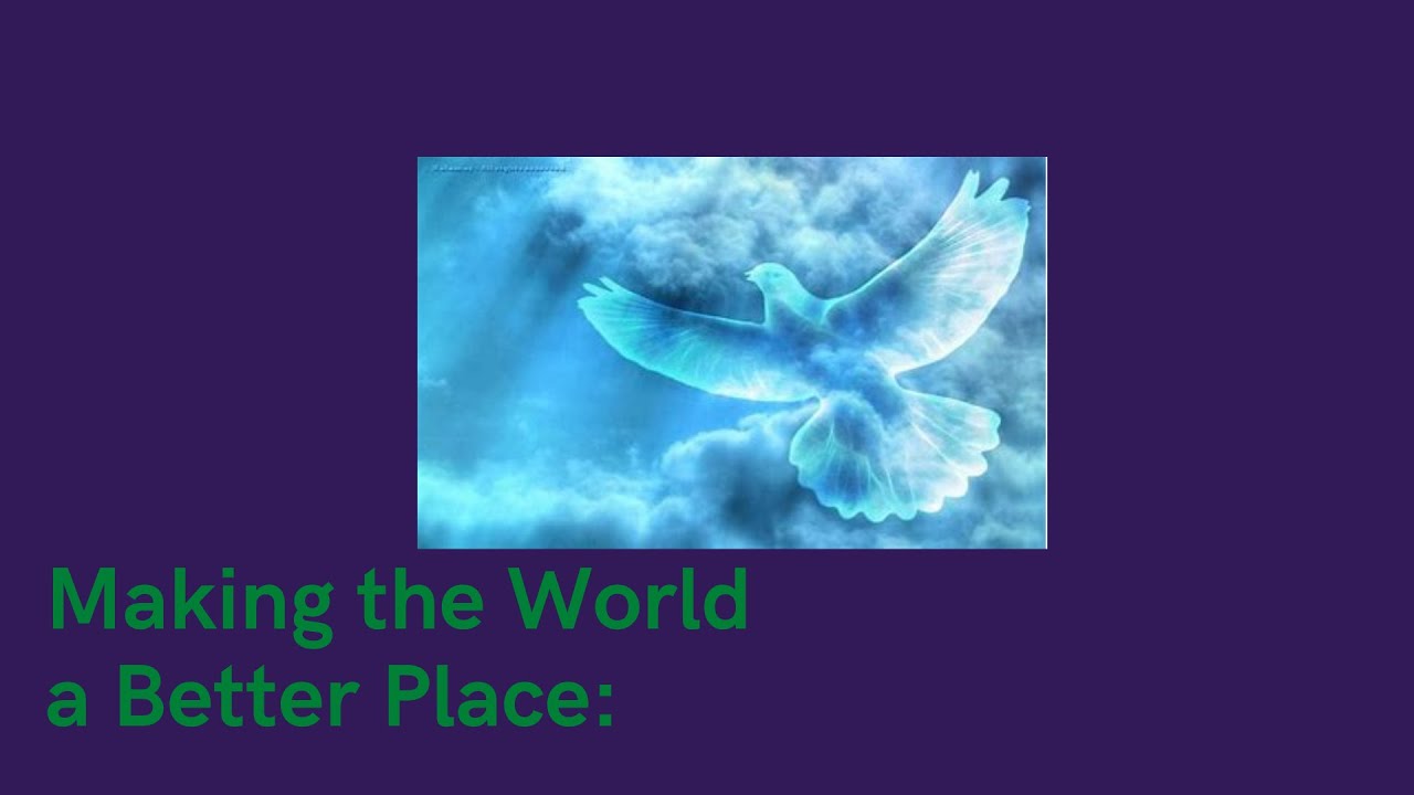 How to make invisible world peace visible? - YouTube