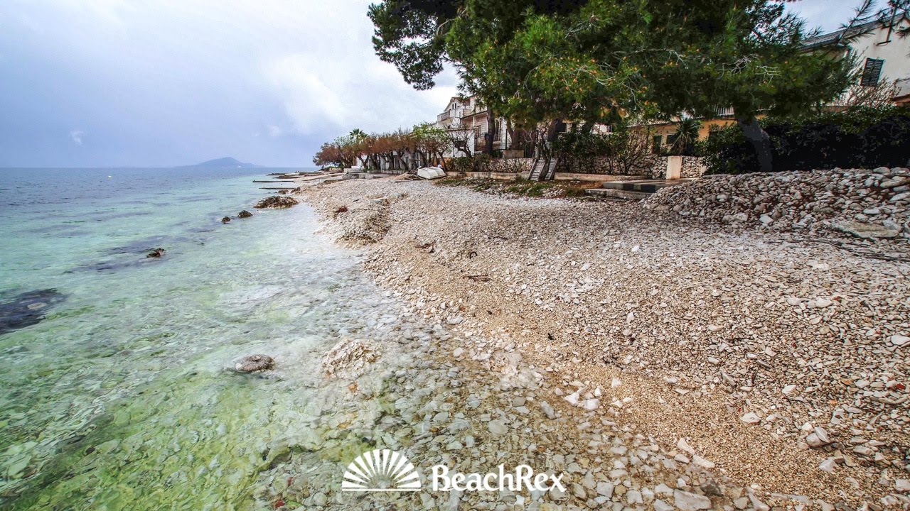 beach Arbanija, island Čiovo, Arbanija, Croatia - YouTube