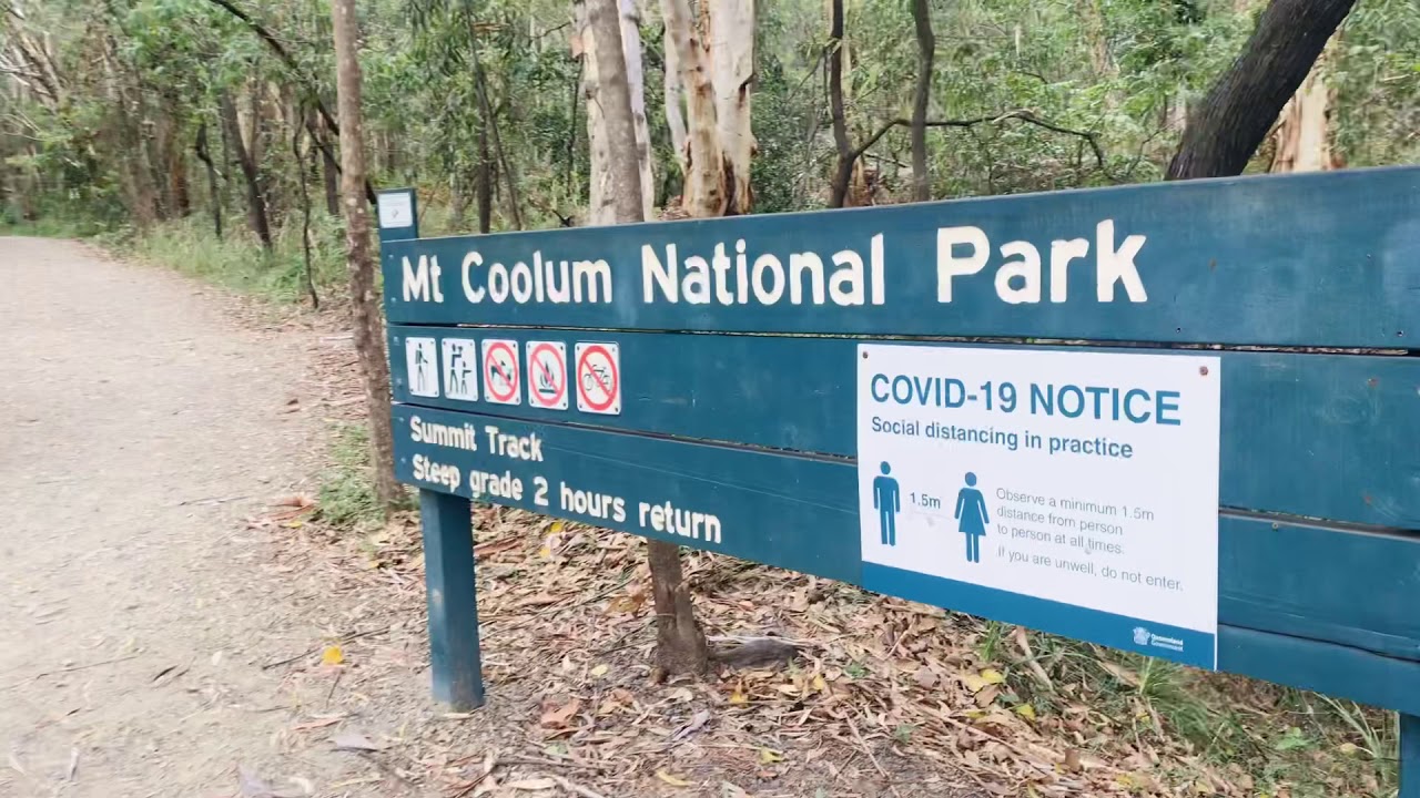 Trail hike at Mt Coolum - YouTube
