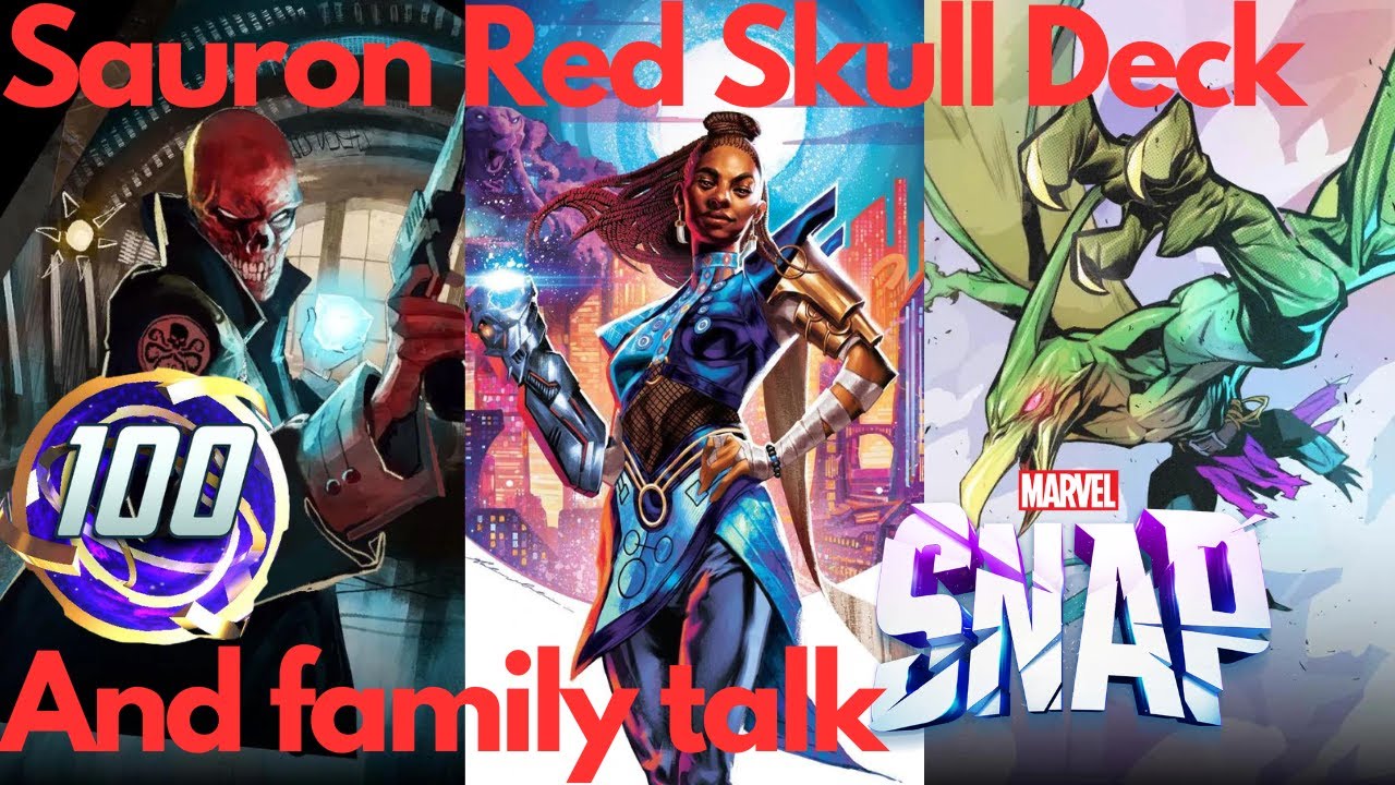 Marvel Snap: Sauron Deck and Family life Chat (Fun Simple Deck) - YouTube