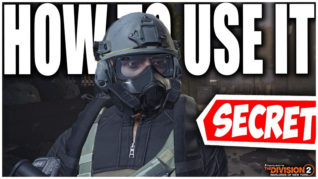 How to Use these SECRET MASKS in the Division 2! - YouTube
