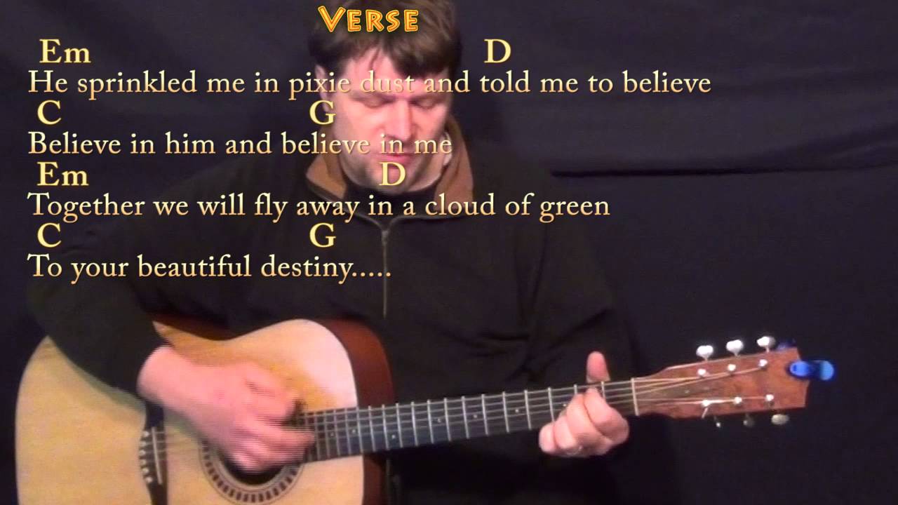 Lost Boy (Ruth B) Strum Guitar Cover Lesson in G with Chords/Lyrics ...