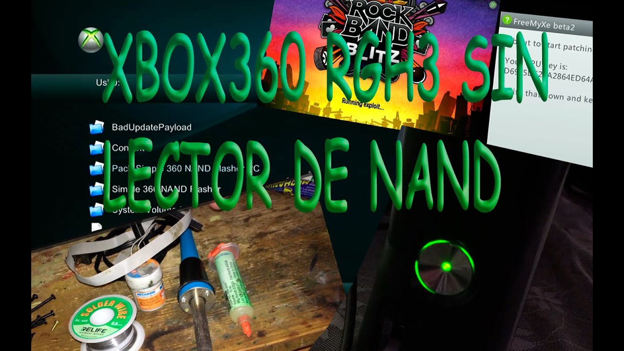 RGH 3 Corona V1 sin Lector de Nand Usando el Exploit |Xbox 360 placa ...