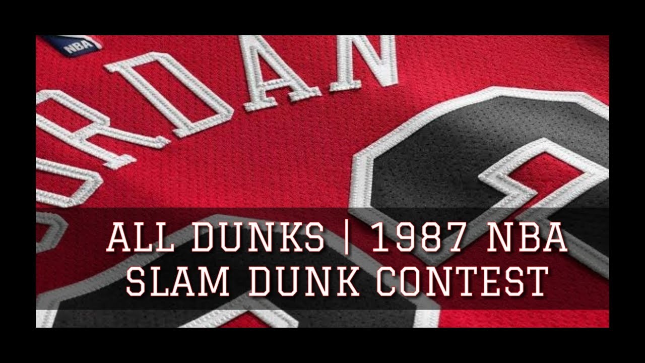 KTops: | All Dunks [ Michael Jordan ] - 1987 NBA Slam Dunk Contest ...
