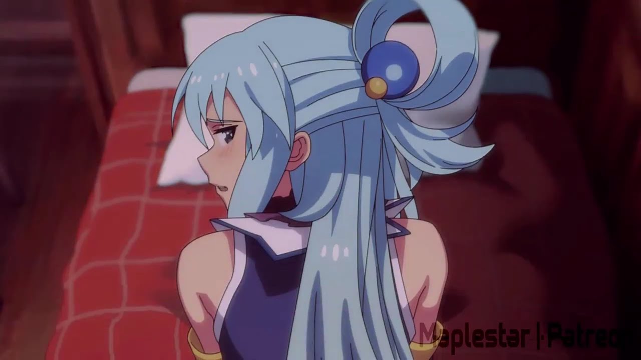 智障女神遭到背刺 Aqua getting backshot - Vergil Status - YouTube