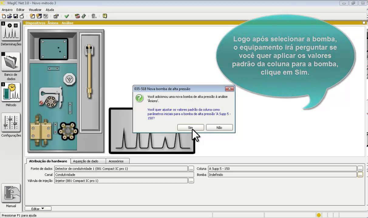 MagIC Net - Criação de método simples (injeção manual) - Metrohm - YouTube