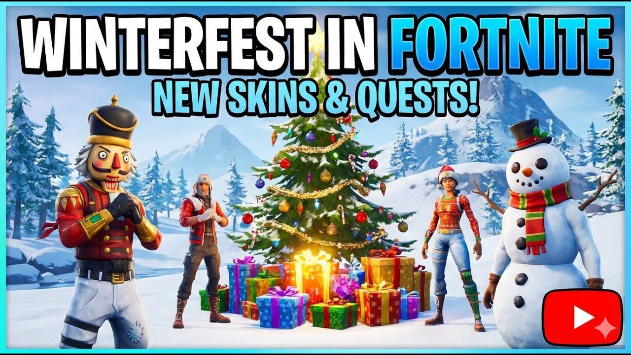 2 more Sleeps until Santa Week 2 Quest Grind Winterfest Fortnite | Use ...