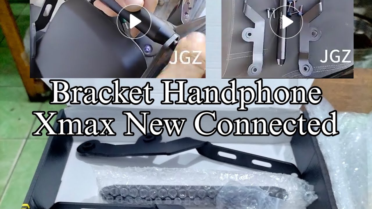 Bracket Handphone Xmax New Connected - YouTube