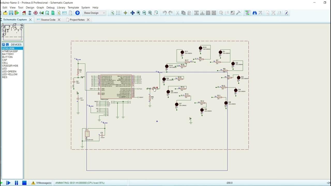 DIY ELECTRONOOBS WATCH - simulated by proteus 8 professional - YouTube