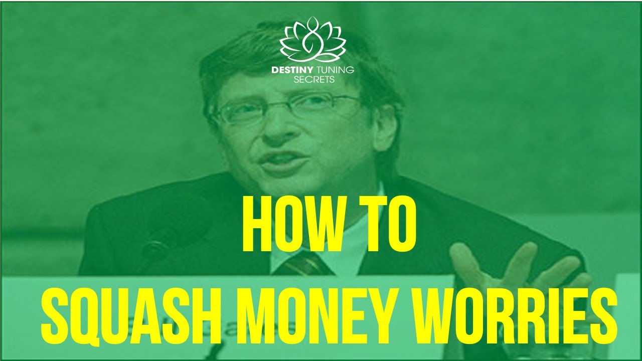 How to Squash Money Worries - YouTube