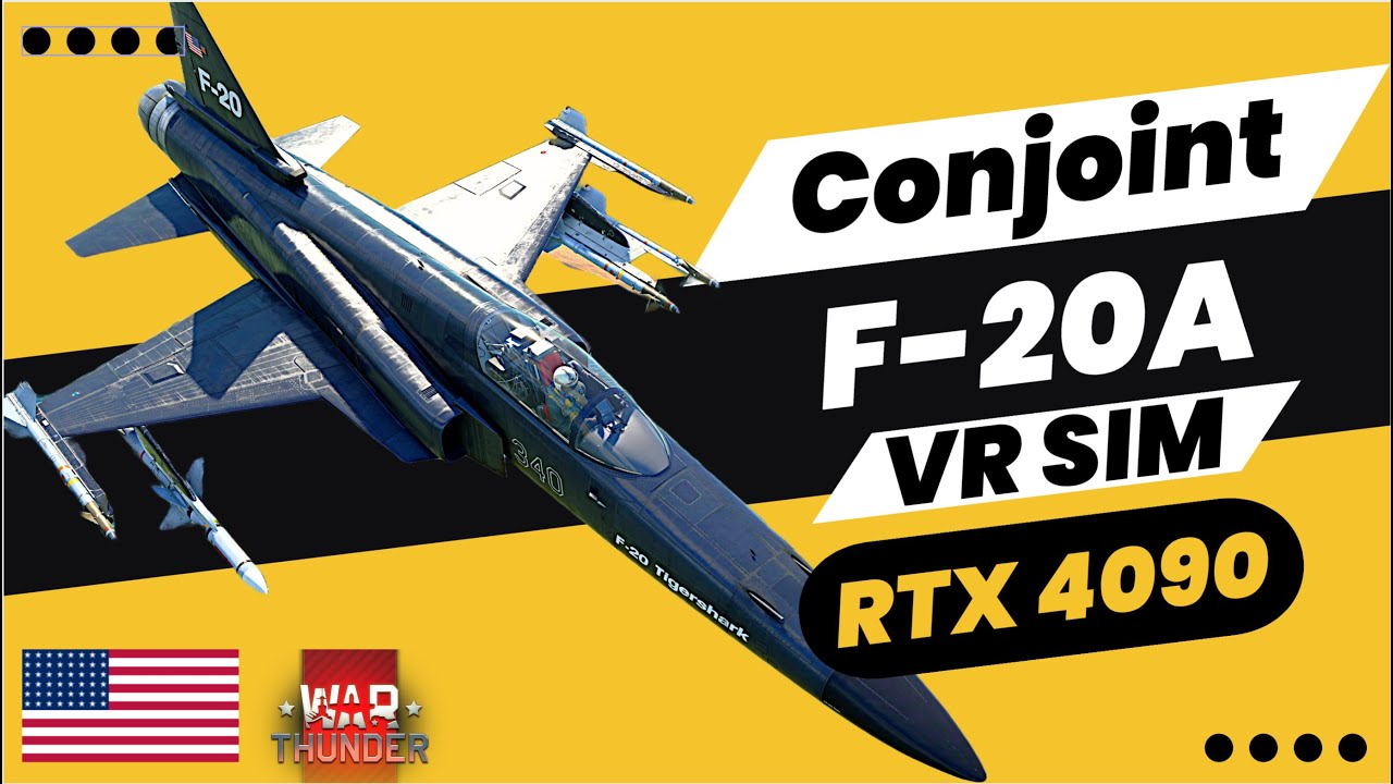 F-20A In War Thunder VR - YouTube