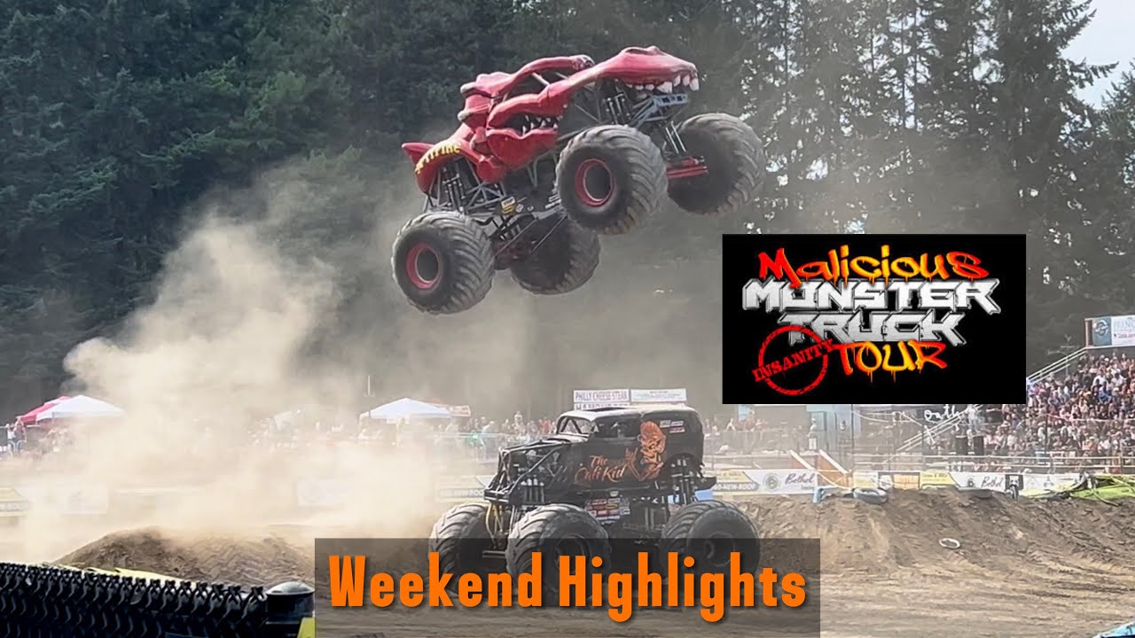 FULL WEEKEND HIGHLIGHTS - Malicious Monster Truck Tour - Bremerton, WA ...