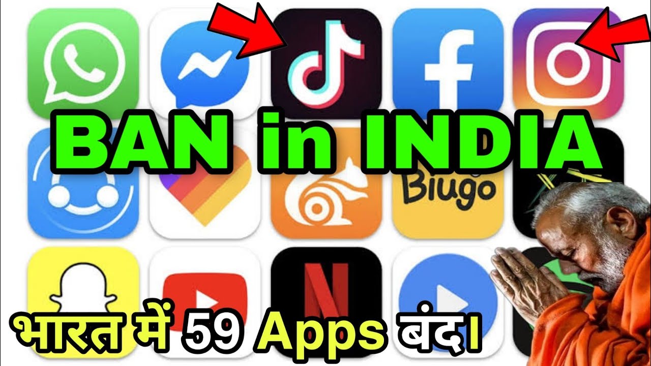यह 59 Apps भारत में बंद हुए || Full information || 59 Chinese apps ban ...