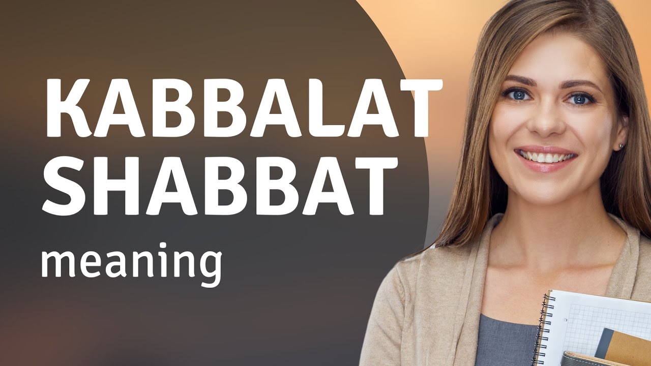 Understanding "Kabbalat Shabbat": Embracing the Sabbath - YouTube