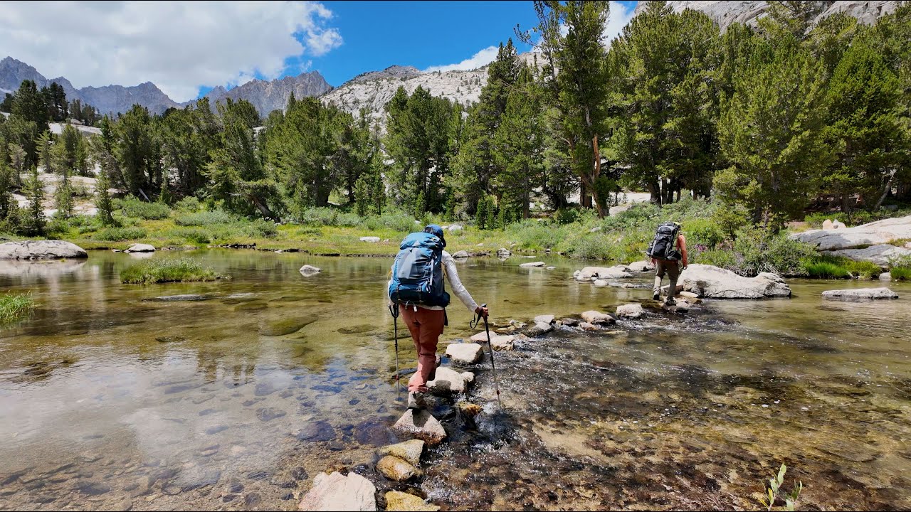 Sierra Nevada backpacking: Sabrina Basin - YouTube