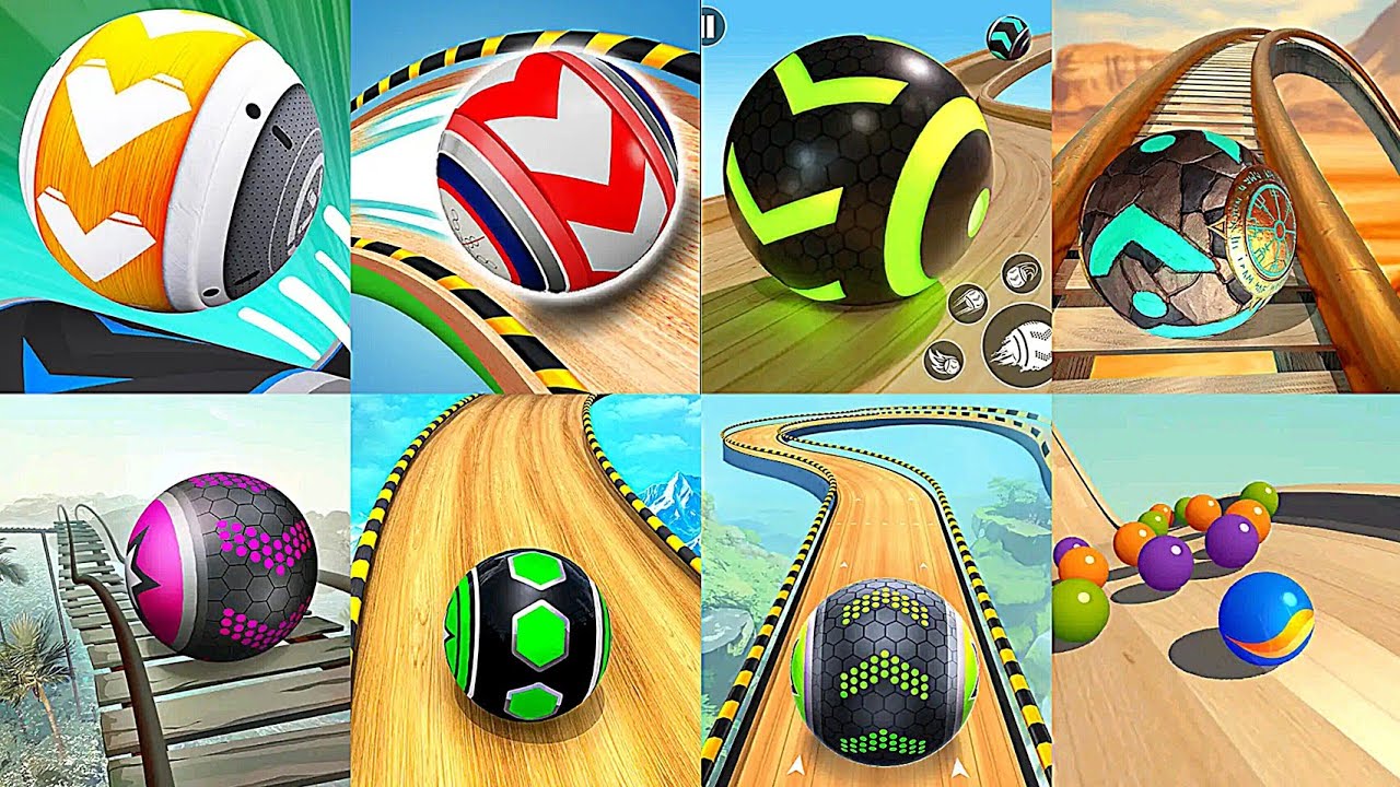 Gyrosphere Trials Going Temple Balls 🌈 Ball Games Gameplay Android iOS ...