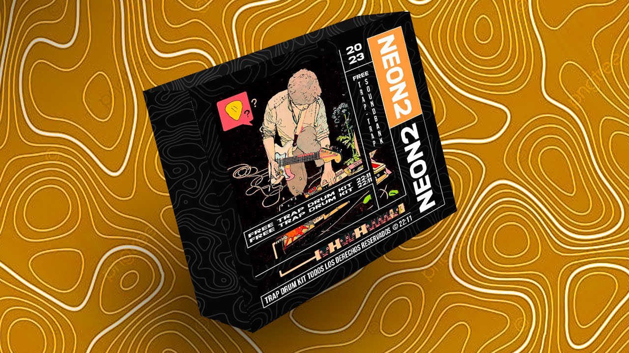 (FREE) TRAP Drum Kit 2023 ''NEON2'' 🔦 - YouTube