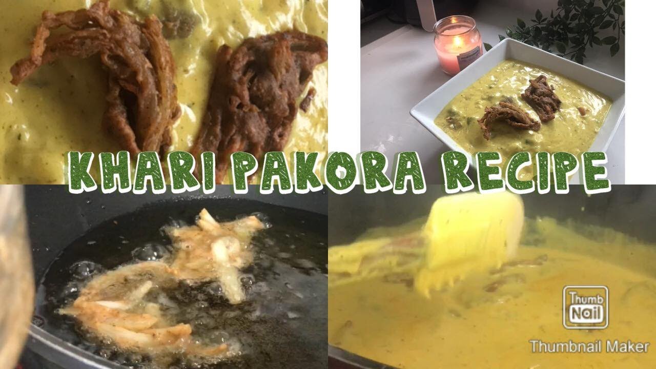 Khari pakora Recipe/ how to Make khadi pakora - YouTube