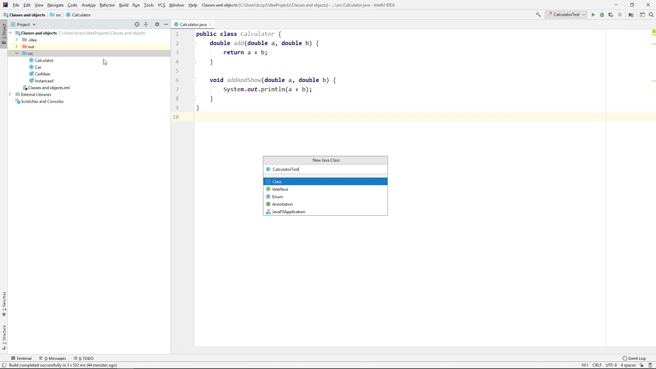 Java for Beginners - Module 6 Classes and objects - Methods and ...