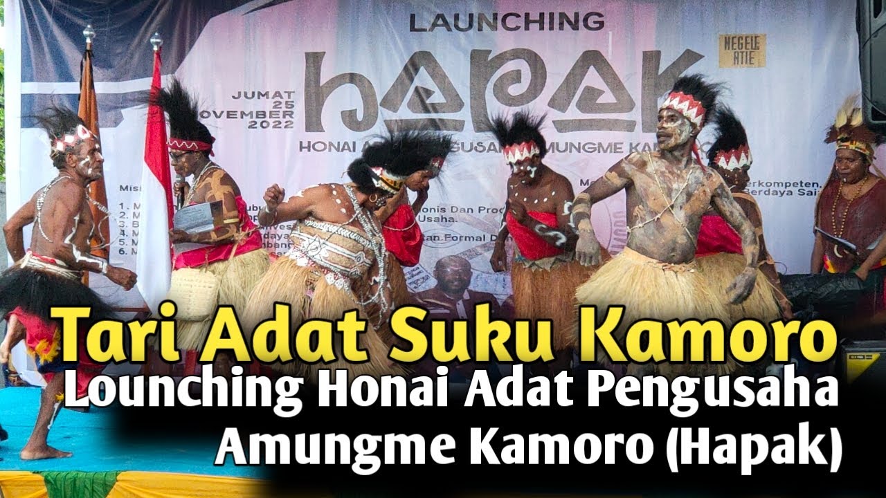 TARI ADAT SUKU KAMORO - YouTube