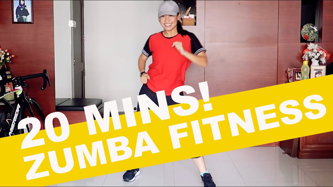 ZUMBA FITNESS 😍 // 20 MINS WORKOUT AT HOME 🏠 - YouTube
