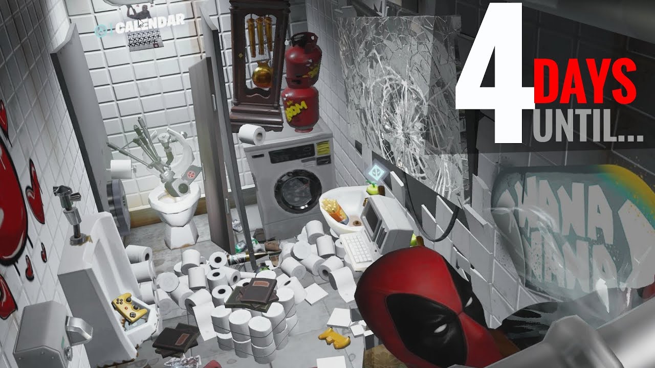 Deadpool's secret room - 4 days until... - YouTube