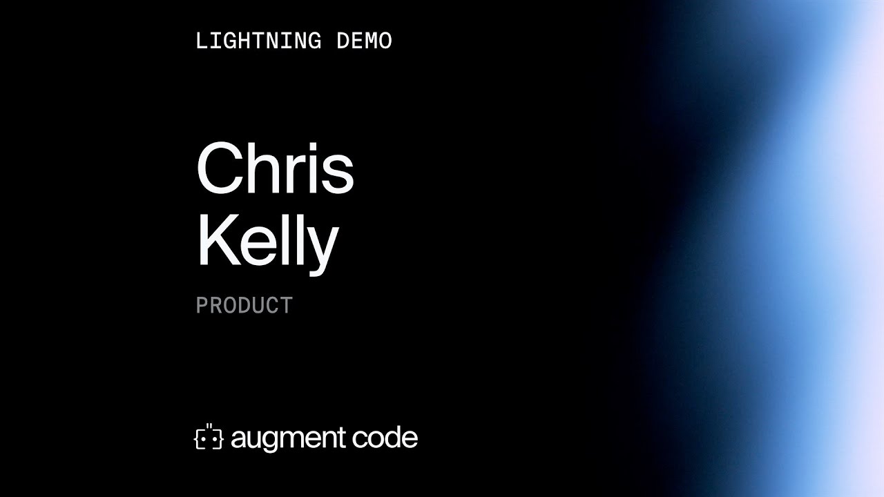 AI Coding with Context: Augment Code in Action, Chris Kelly ...