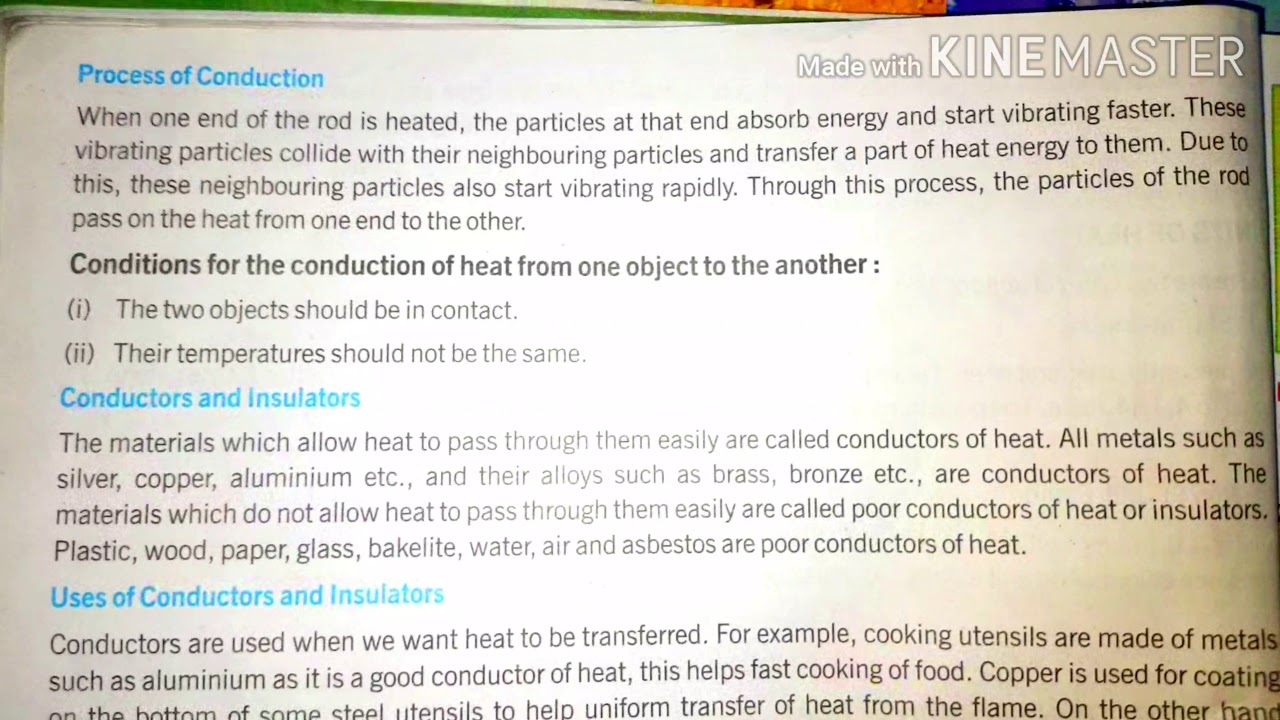 Process Of Conduction - YouTube