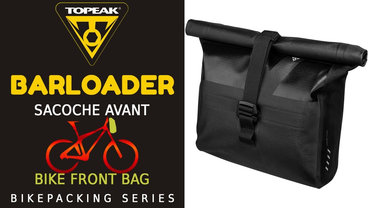 Sacoche Guidon Vélo Waterproof Barloader TOPEAK 6,5 L - YouTube