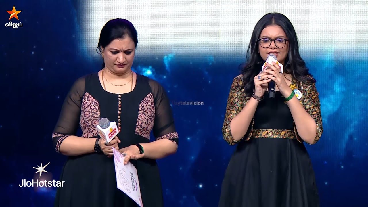 அன்புள்ள அம்மாவுக்கு #Varsha எழுதுவது🤩 ️ | Super Singer Season 11 - YouTube