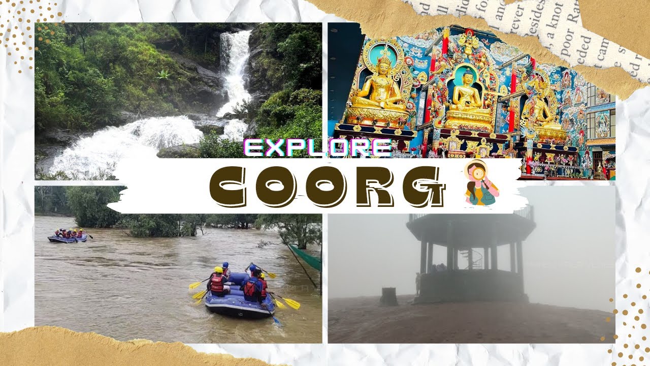 COORG 3 DAYS LOW BUDGET TOUR PLAN 2023 || COORG TOURIST PLACES || MUST ...
