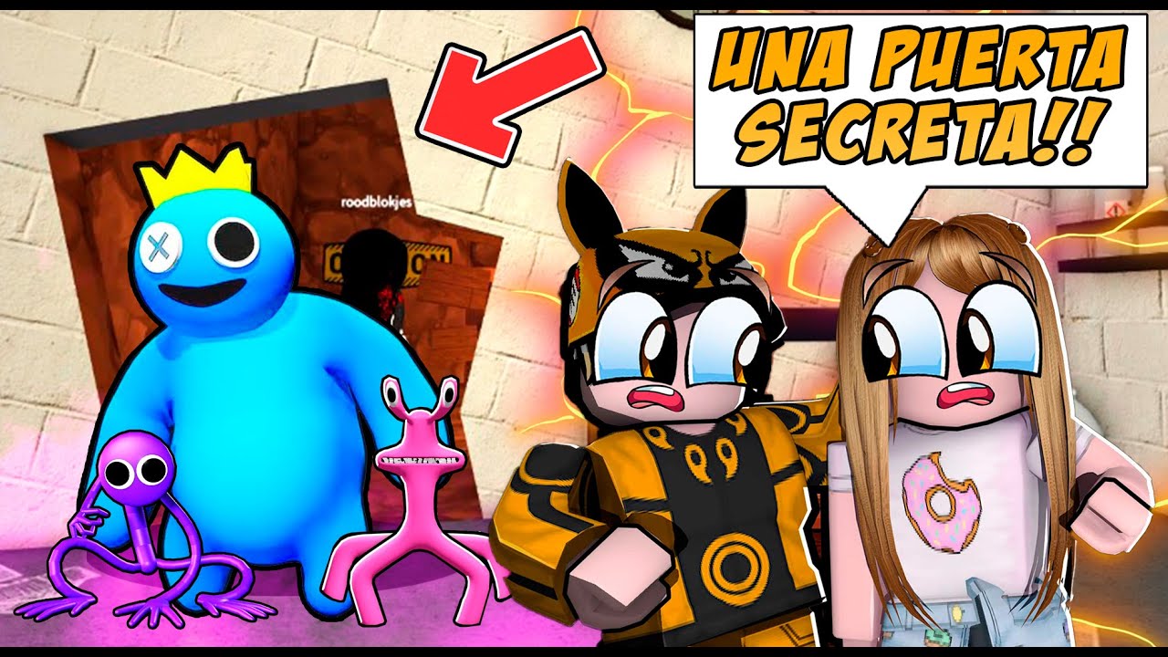 💥Capítulo SECRETO o Capítulo 2 de Rainbow Friends? Roblox! 🌈 Escape ...