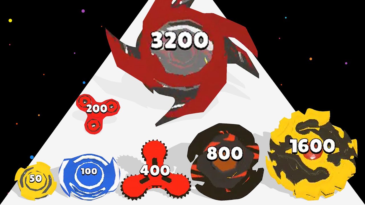 SPIN BLADE: MERGE RUN - Level Up Spinner Max Level Gameplay (Spinner ...