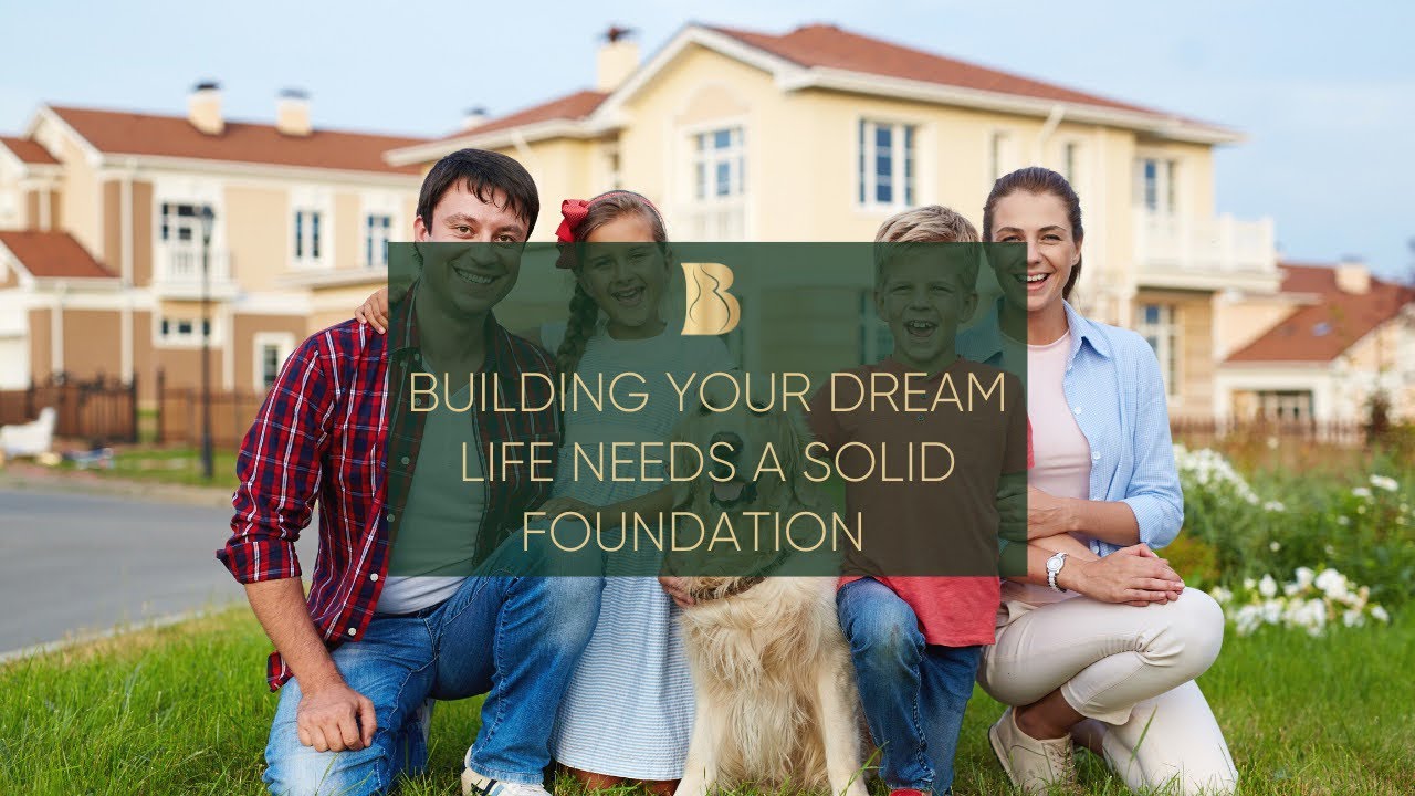 Building your dream life needs a solid foundation - YouTube