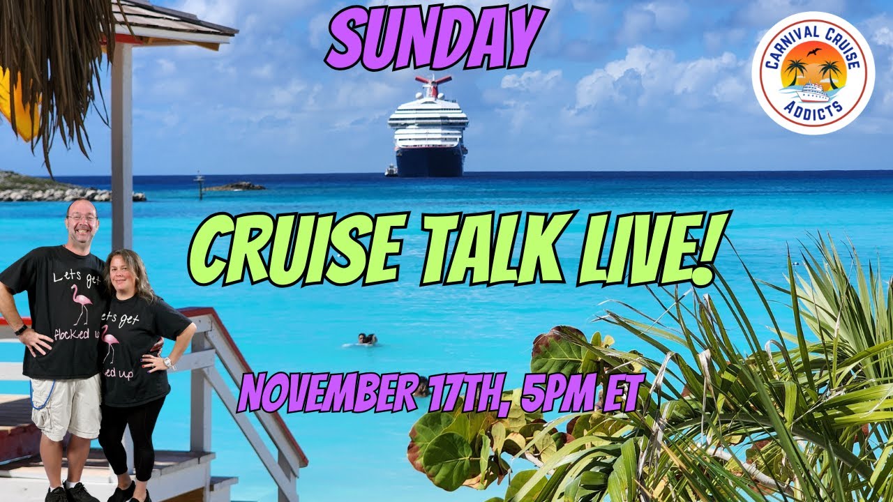 Sunday Cruise Talk Live | Let's Talk Cruising - YouTube