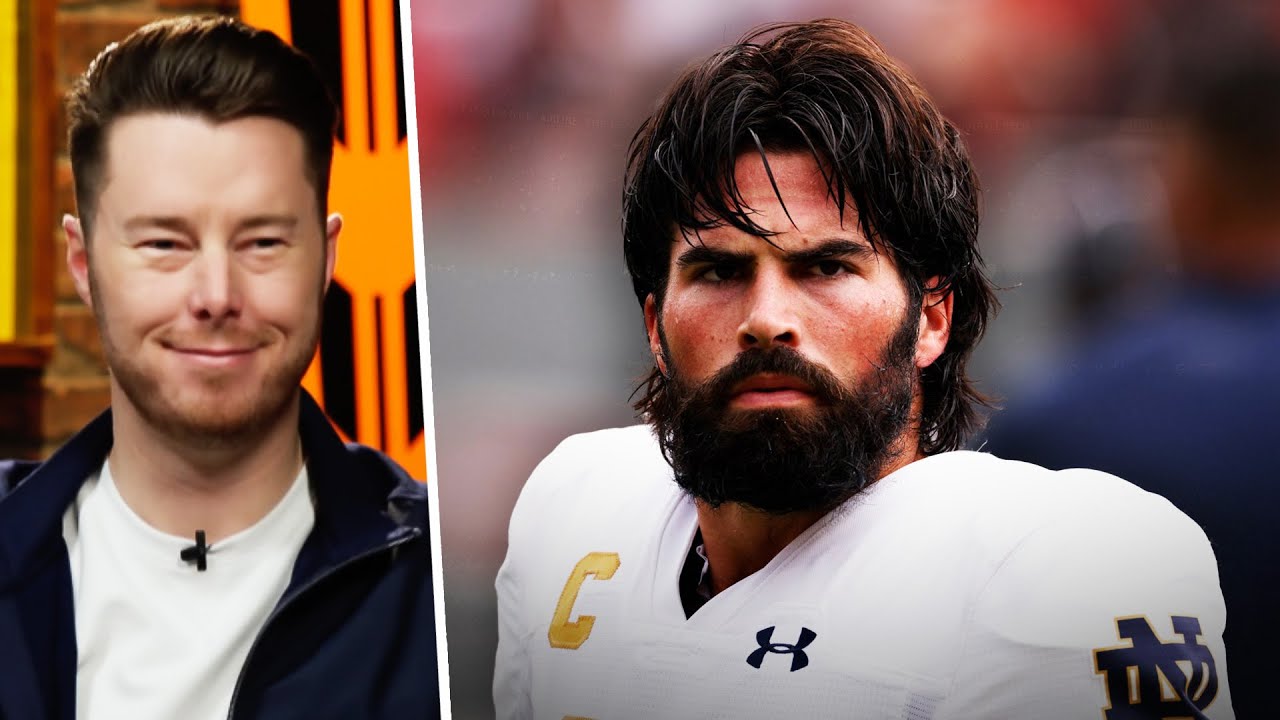 Sam Hartman Talks NFL Draft, Notre Dame Football and Hanging With Vince ...