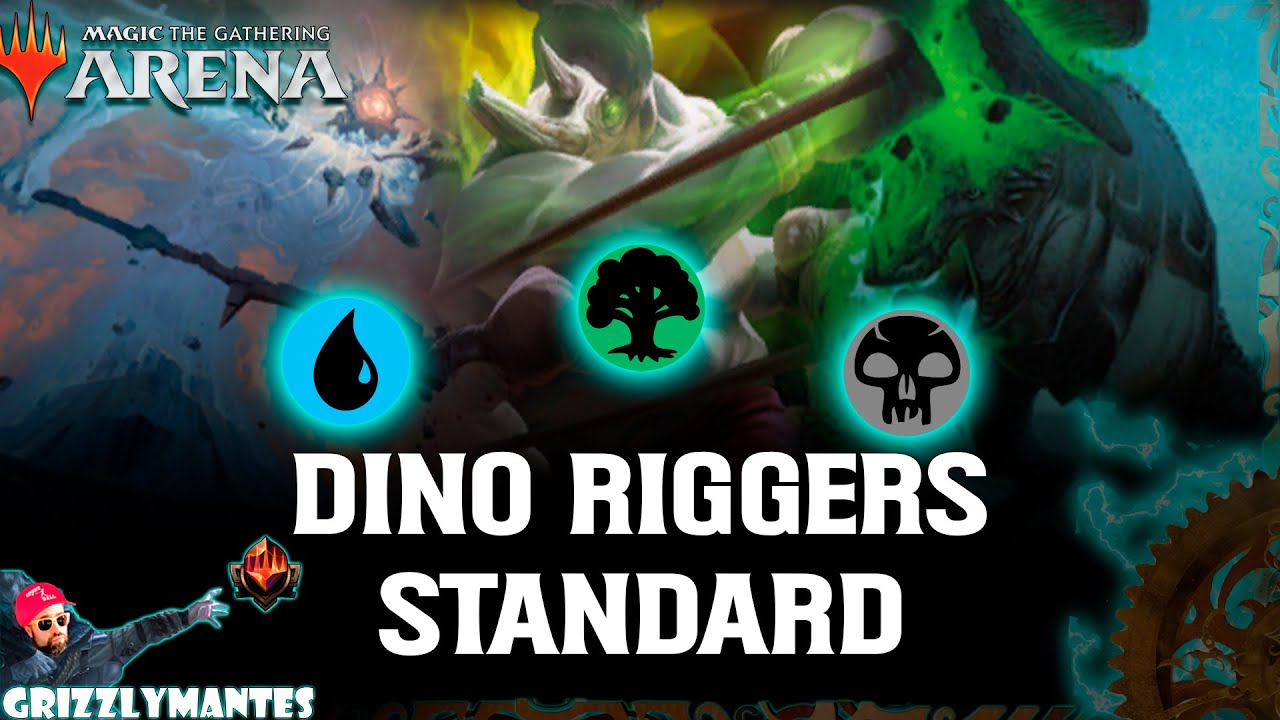 ⚫🟢🔵DINO🦕🥊RIGGERS🔵🟢⚫|| Caverns of Ixalan || [MTG Arena] Bo1 Green Blue ...